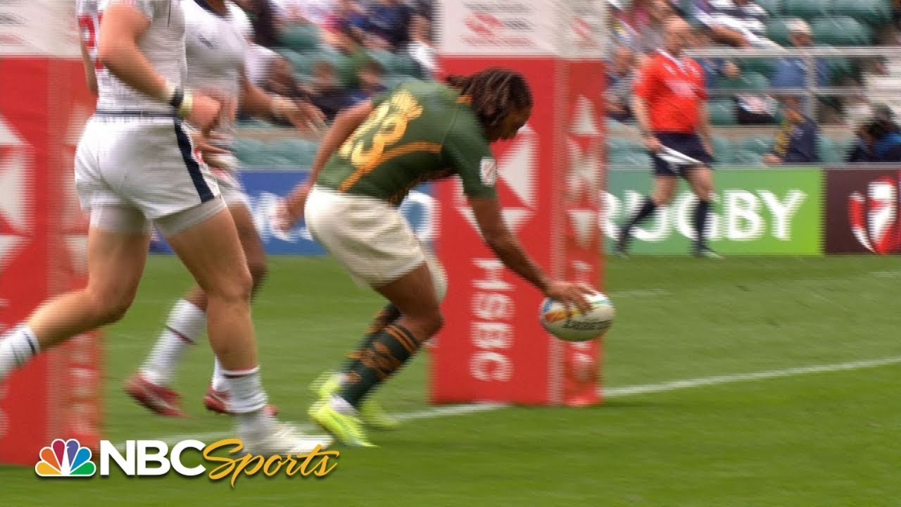 HSBC World Rugby Sevens: South Africa beats USA | NBC Sports - YouTube