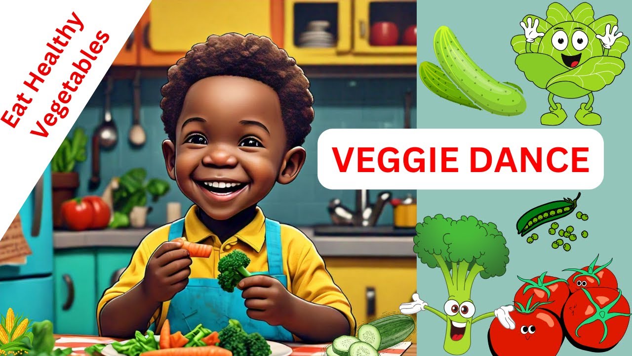 Veggie Dance | I Love My Vegetable song for kids | Eat Healthy | FSKTV ...