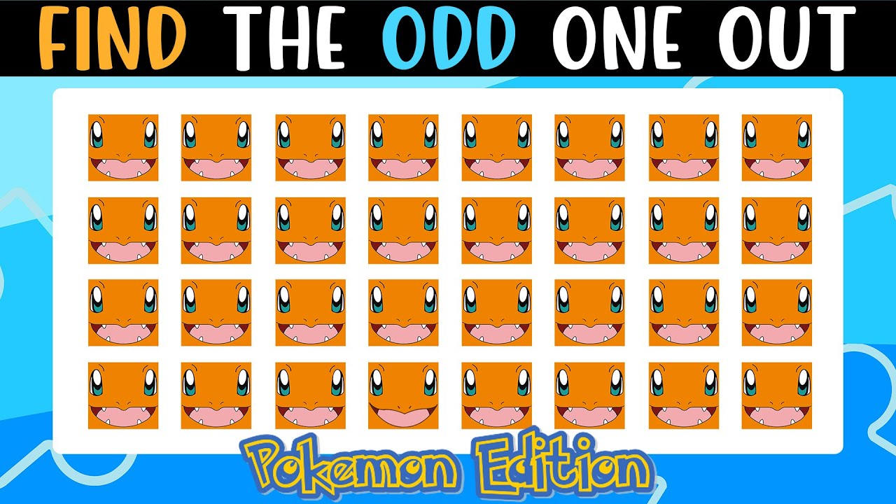 Find the ODD One Out #2 | Pokémon | Easy, Medium, Hard | How Good are ...