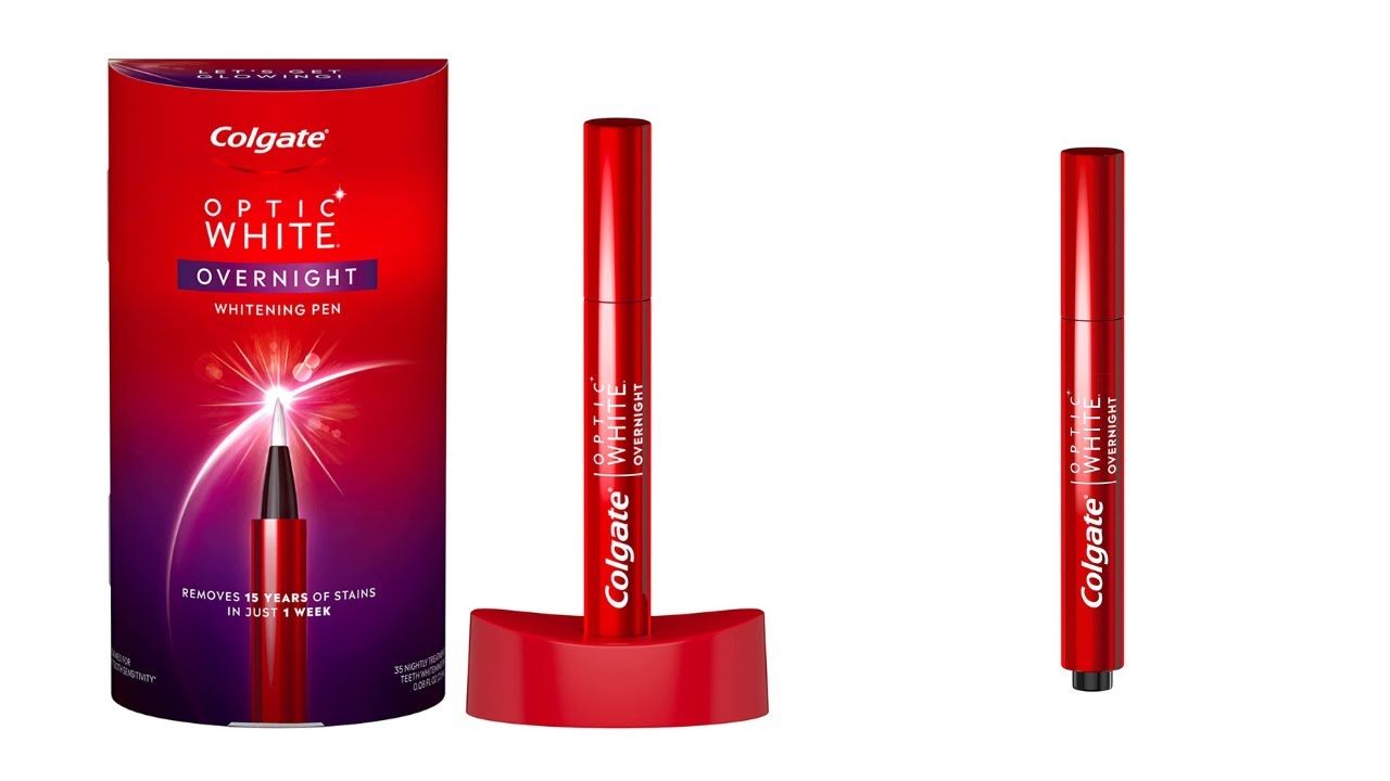 How to Use Your Colgate Optic White Overnight Whitening Pen - YouTube