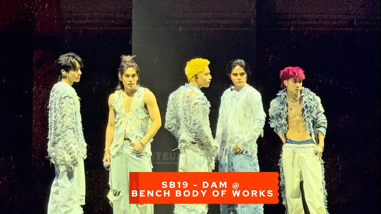 [4K] #SB19 - DAM FIRST LIVE EVENT | BENCH BODY of WORK (2025.03.21 ...
