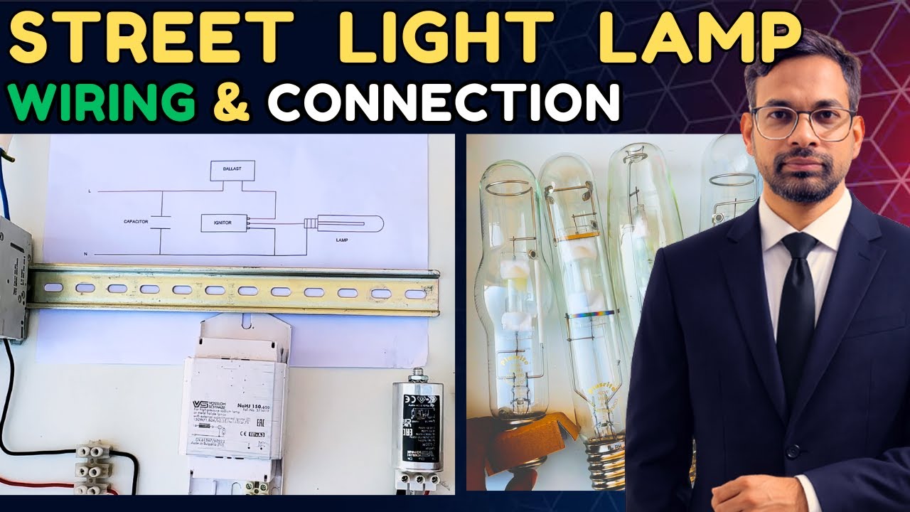 HID Lamp Wiring Connection | Metal Halide, CMH, HPS Lamp - YouTube