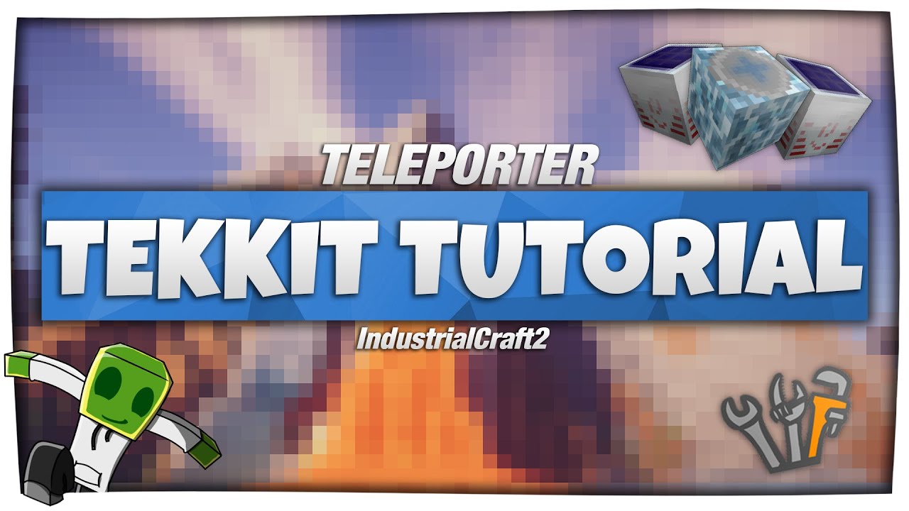 TELEPORTER - TEKKIT TUTORIAL Minecraft | WolreChris | German - YouTube