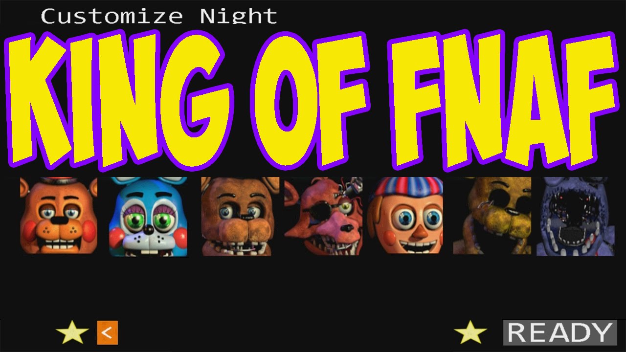 5 NIGHTS AT FREDDY'S 2 - KING OF FNAF Mode with SHOUTOUTS - YouTube