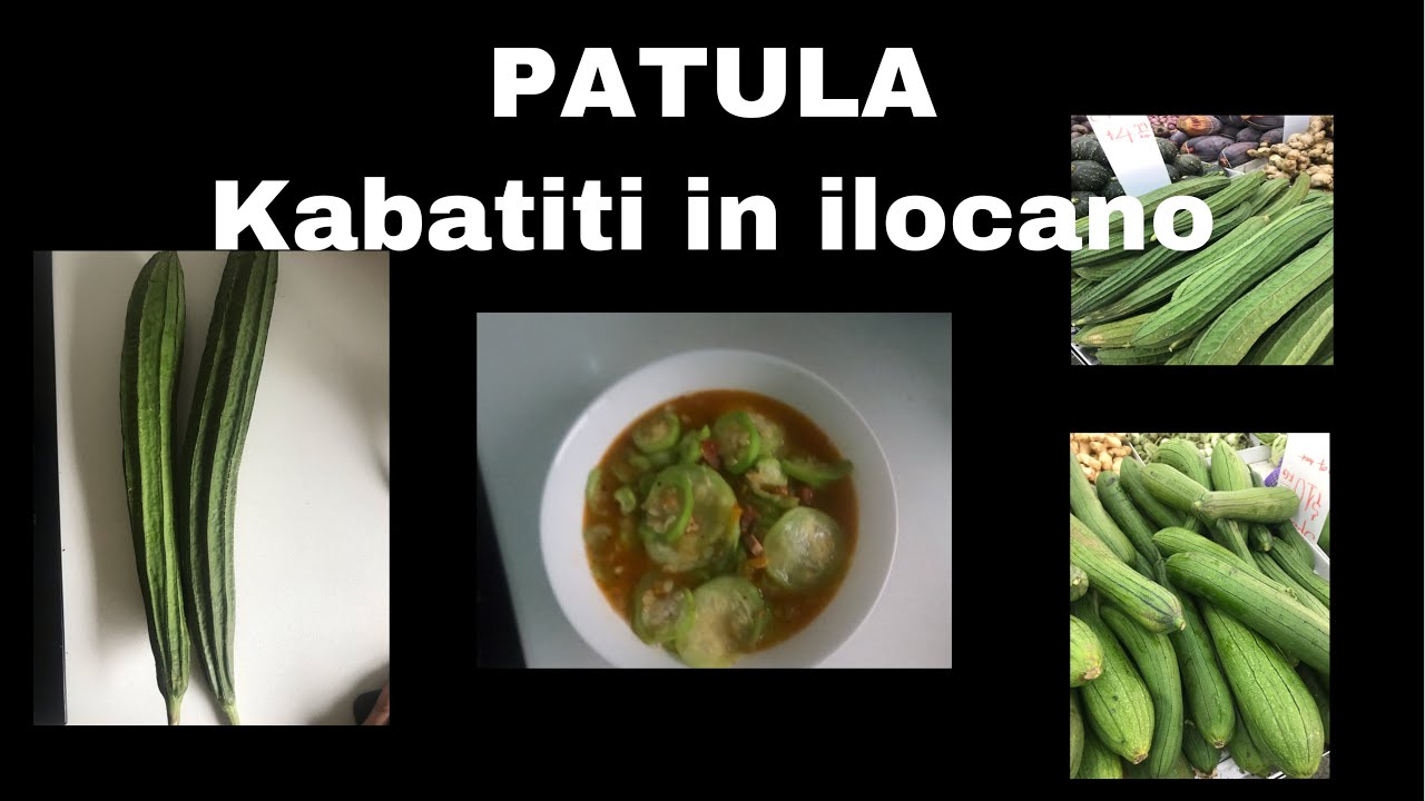 PATULA (Kabatiti in Ilocano) - YouTube