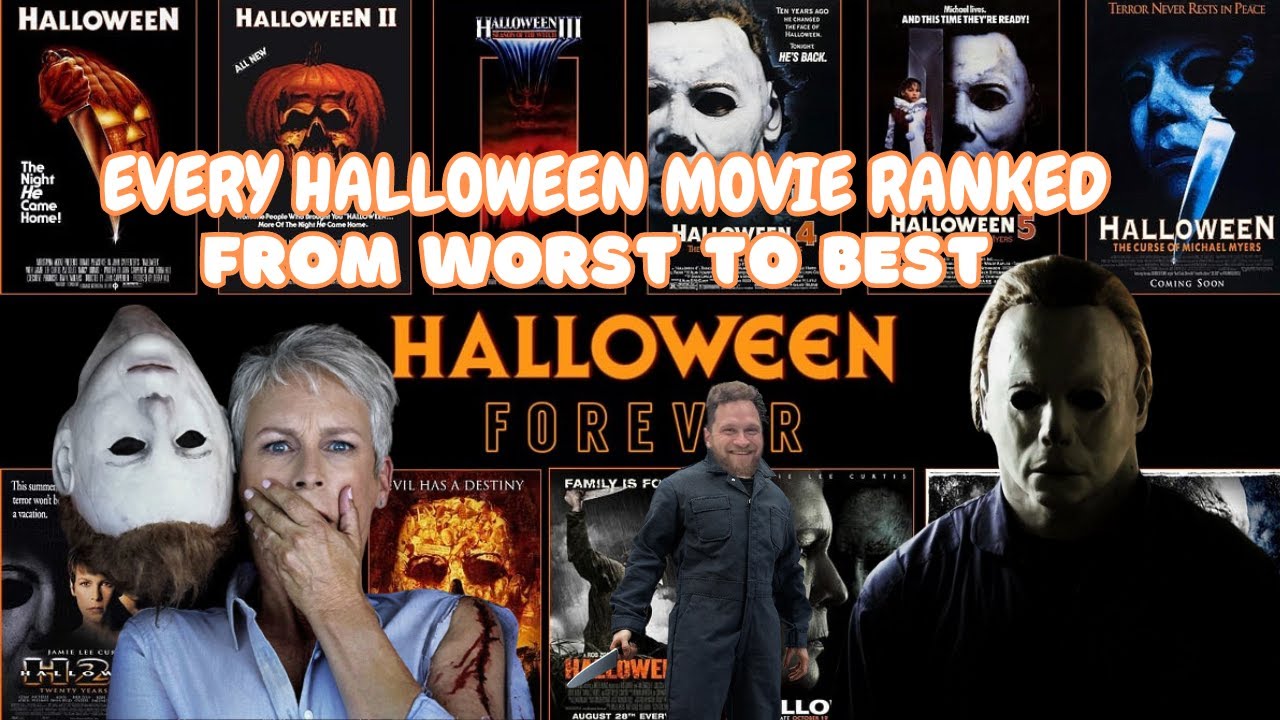 RANKING EVERY HALLOWEEN MOVIE EVER MADE.. FROM WORST TO BEST! # ...