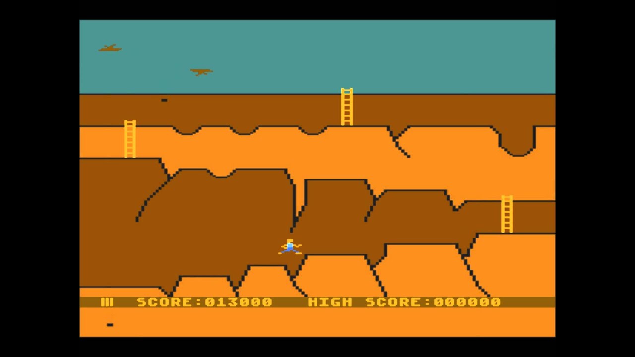 Canyon Climber for the Atari 8-bit family - YouTube
