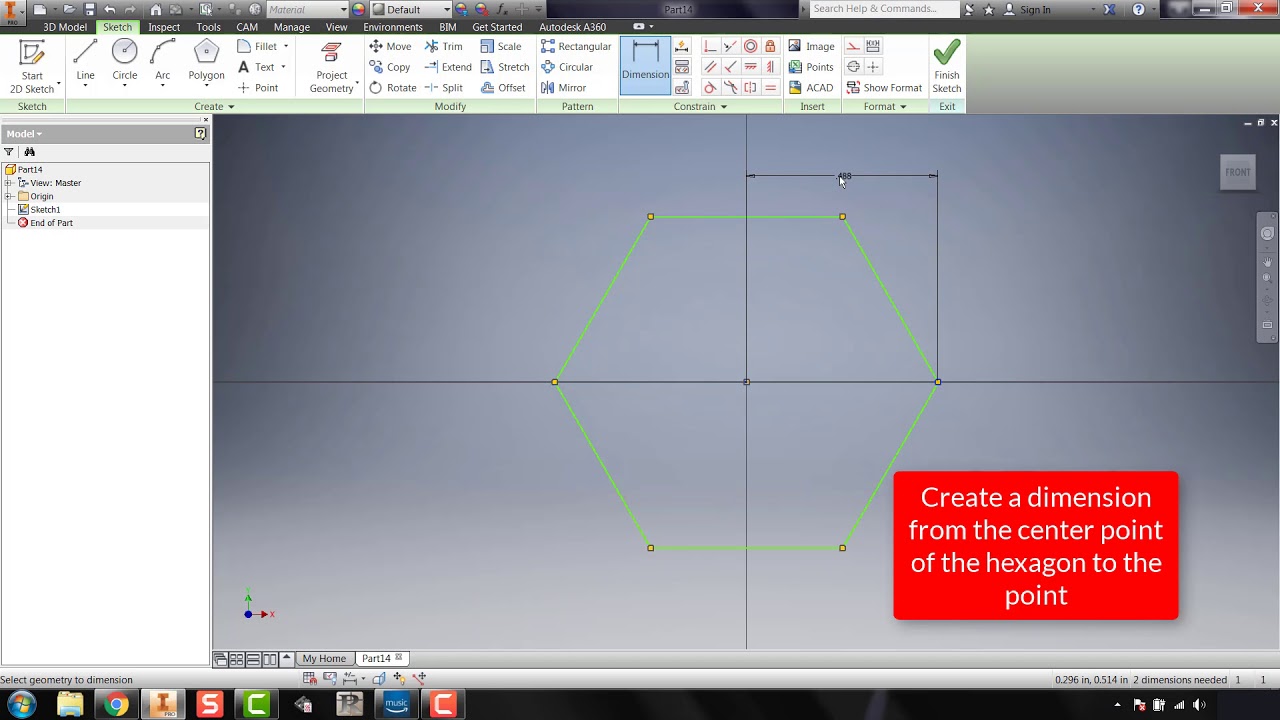 4.6 - Hexagon Cam Tutorial - YouTube