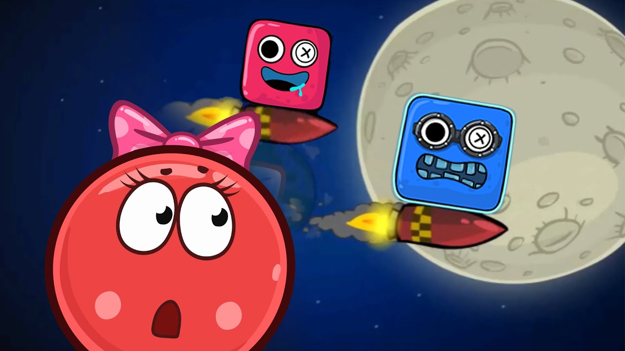 Red Ball 4 | Red Ball Girl Vs Rainbow Friends Boss In Stage 4 - YouTube