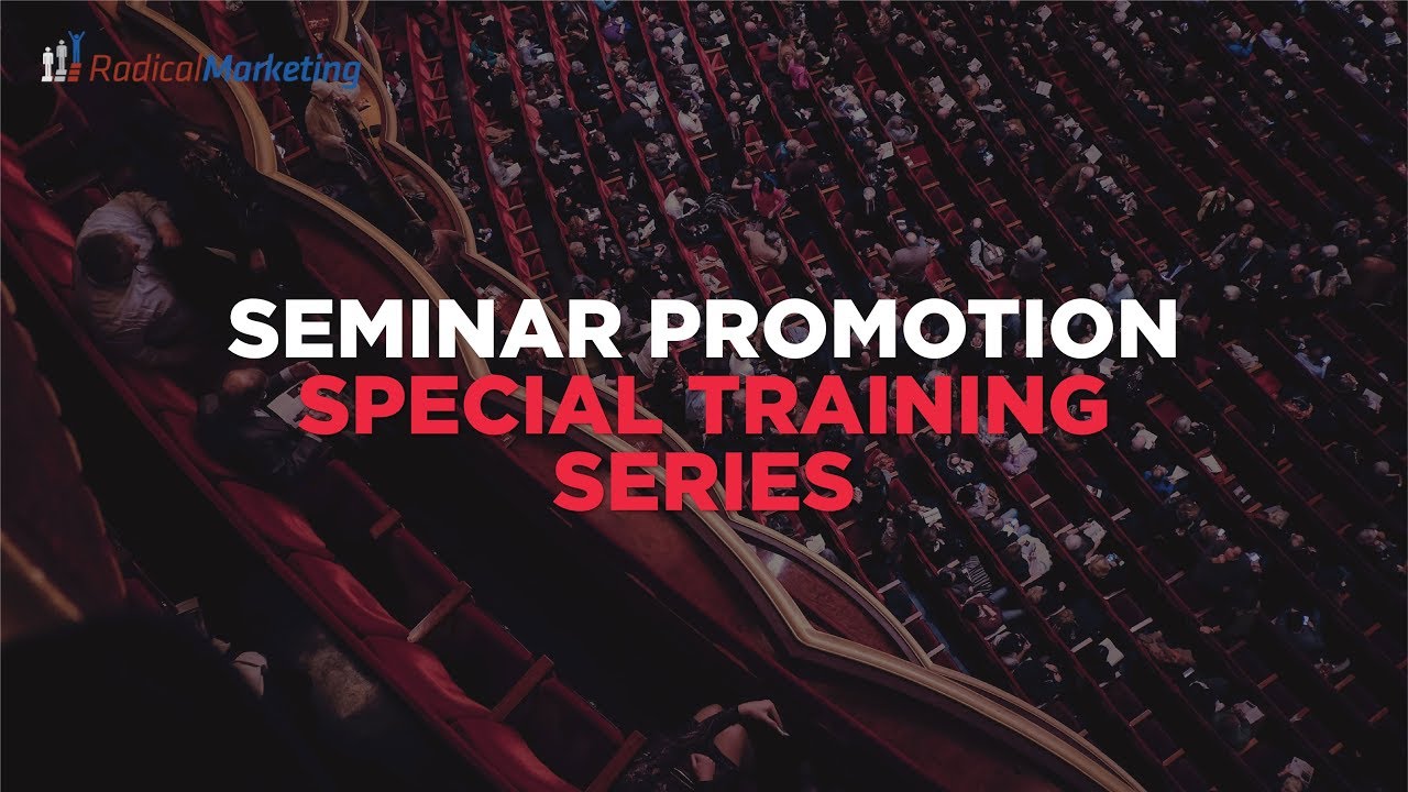 Seminar Promotion Special Training Series - YouTube