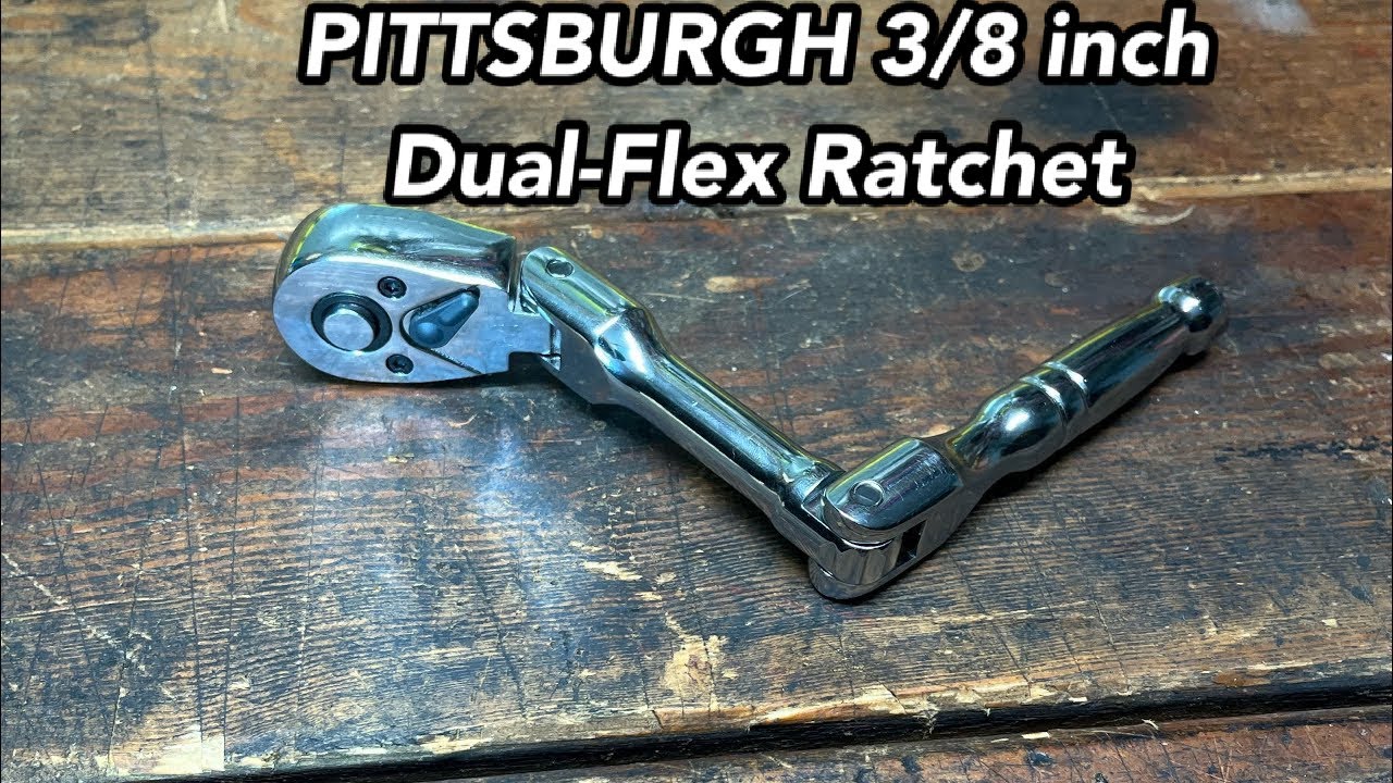 PITTSBURGH 3/8 inch Dual-Flex Ratchet - review - YouTube