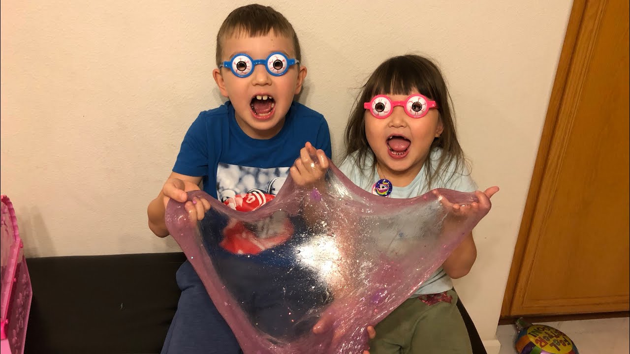Slime , funny time !! Слаймомания !! - YouTube