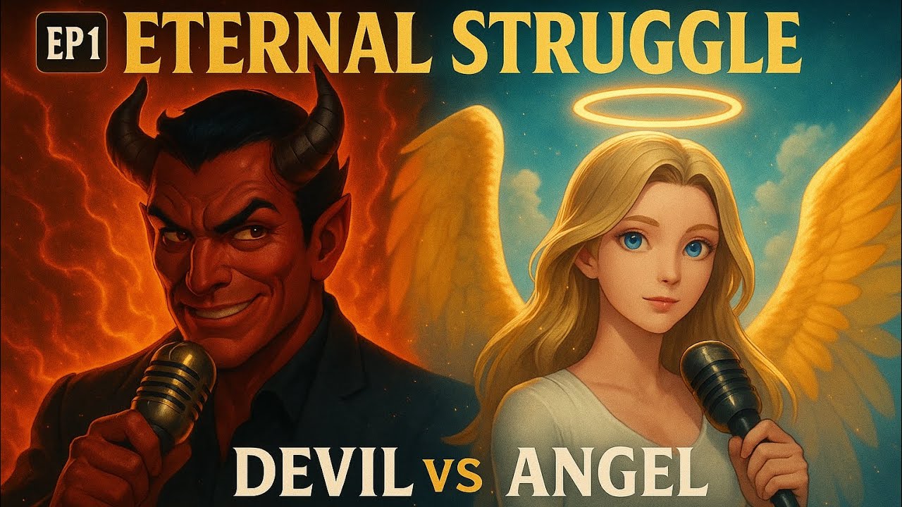 ETERNAL STRUGGLE Ep. 1 – DEVIL vs ANGEL | Heaven Can’t Save This Debate ...