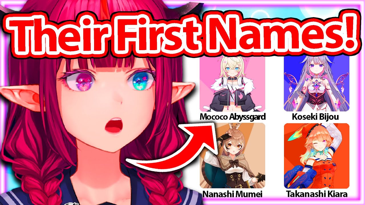 IRyS Realizes Something About HoloEN Members Names 【Hololive EN】 - YouTube