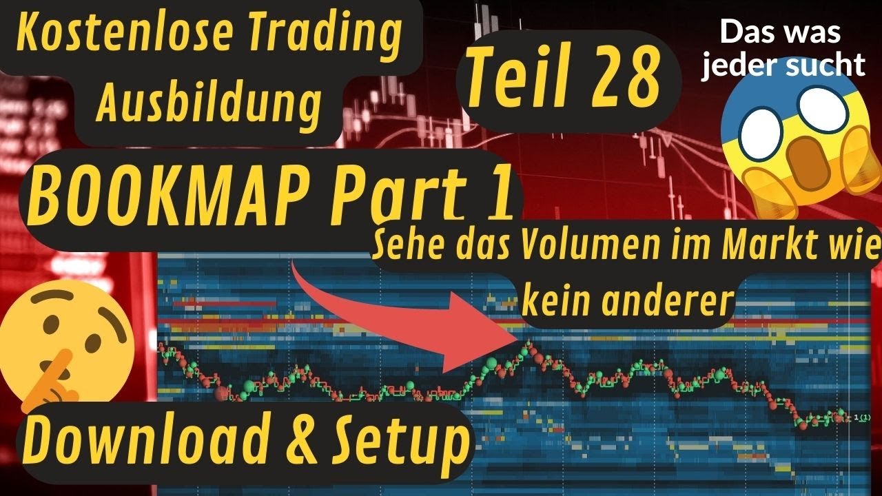 KOSTENLOSE Trading AUSBILDUNG Teil 28: BOOKMAP: Installation & Setup ...
