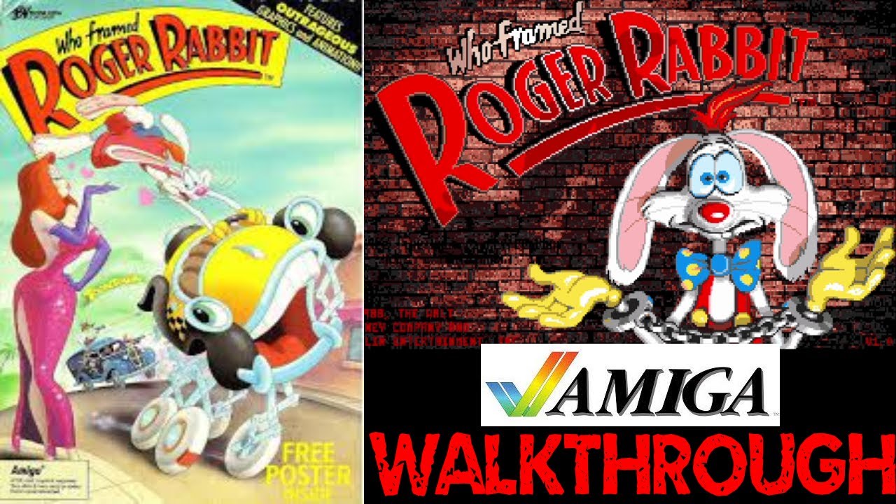 Who Framed Roger Rabbit [Amiga] Walkthrough w/Commentary - YouTube