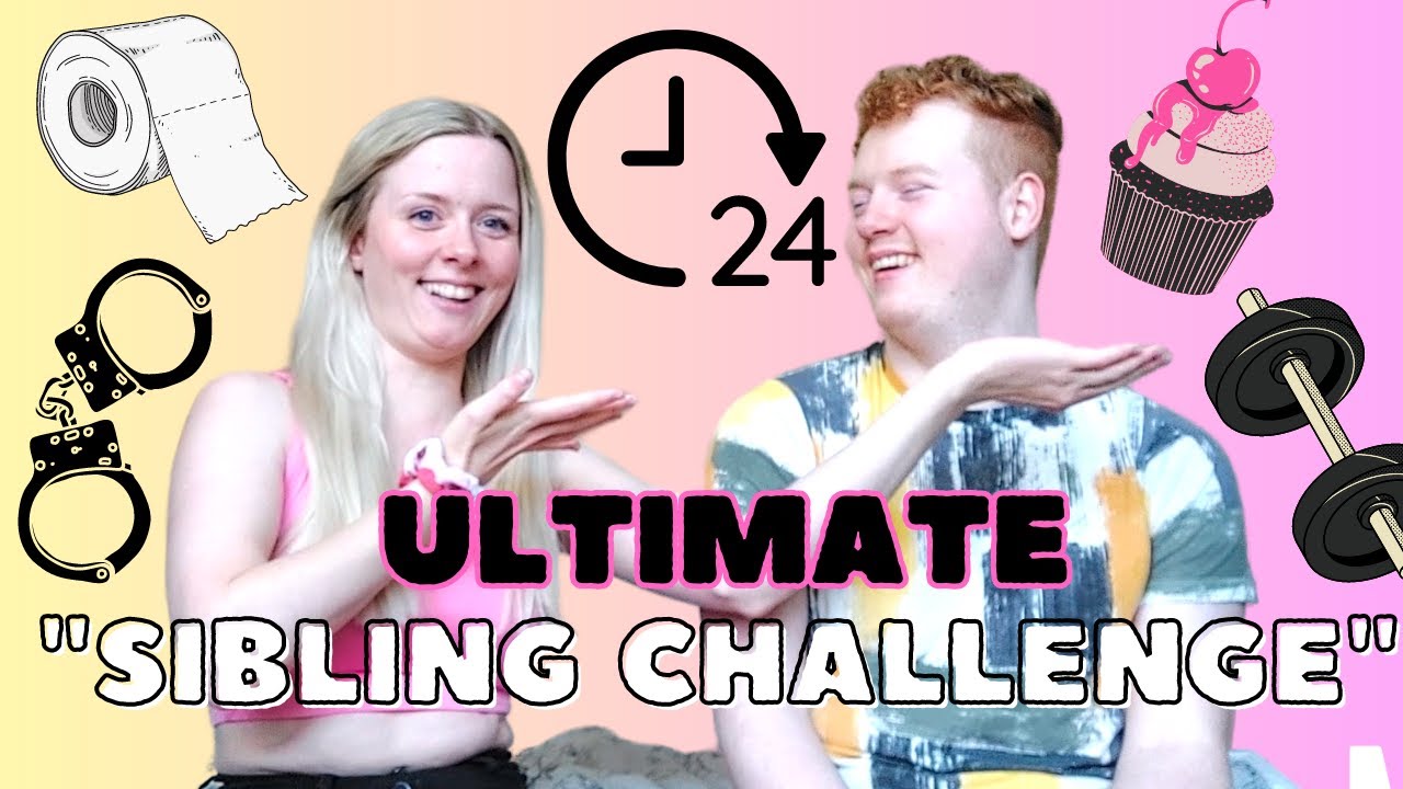 The ultimate sibling challenge: Handcuffed for 24 hours - YouTube
