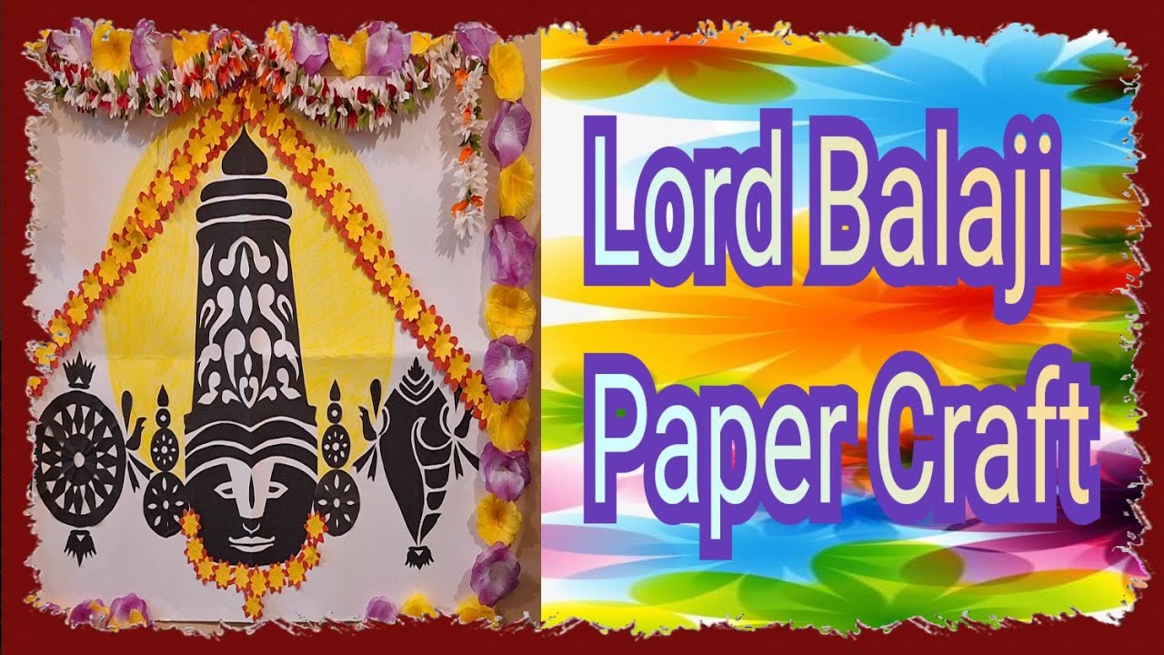 Paper Cut Art | Paper Craft | Balaji Paper Craft - YouTube