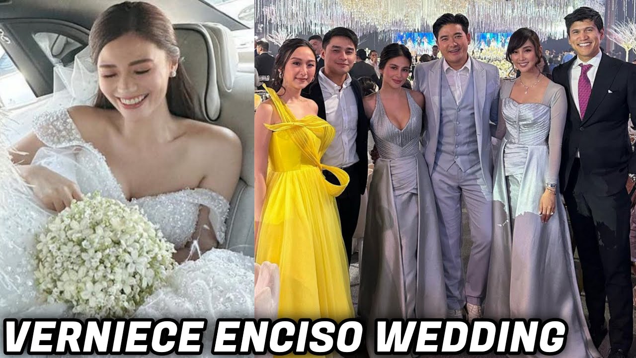 VERNIECE ENCISO WEDDING ️ Star Studded KASAL Ni VERNIECE ENCISO & JAMES ...