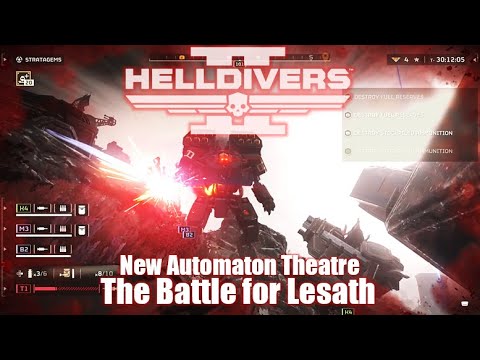 Helldivers 2 | New Automaton Theater - The Menkent Line: Planet Lesath 4/15/2024 - YouTube