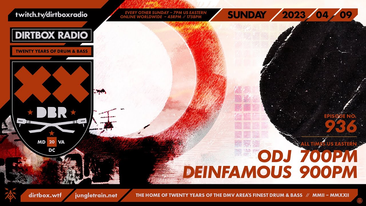 Dirtbox Radio #936 (1/2): ODJ - 2023/04/09 - Liquid DNB! - YouTube