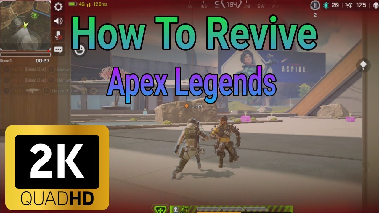 How He Revive Me In Apex Legends | Both Down At The Same Time | Apex ...