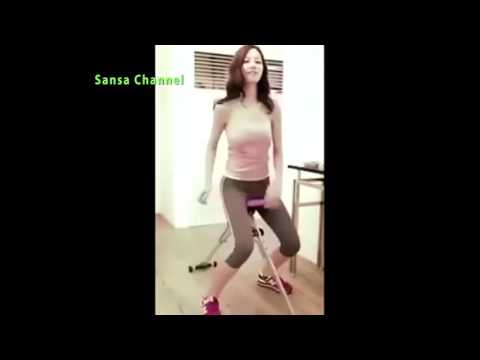 Asian girl - Cô gái tập sexy