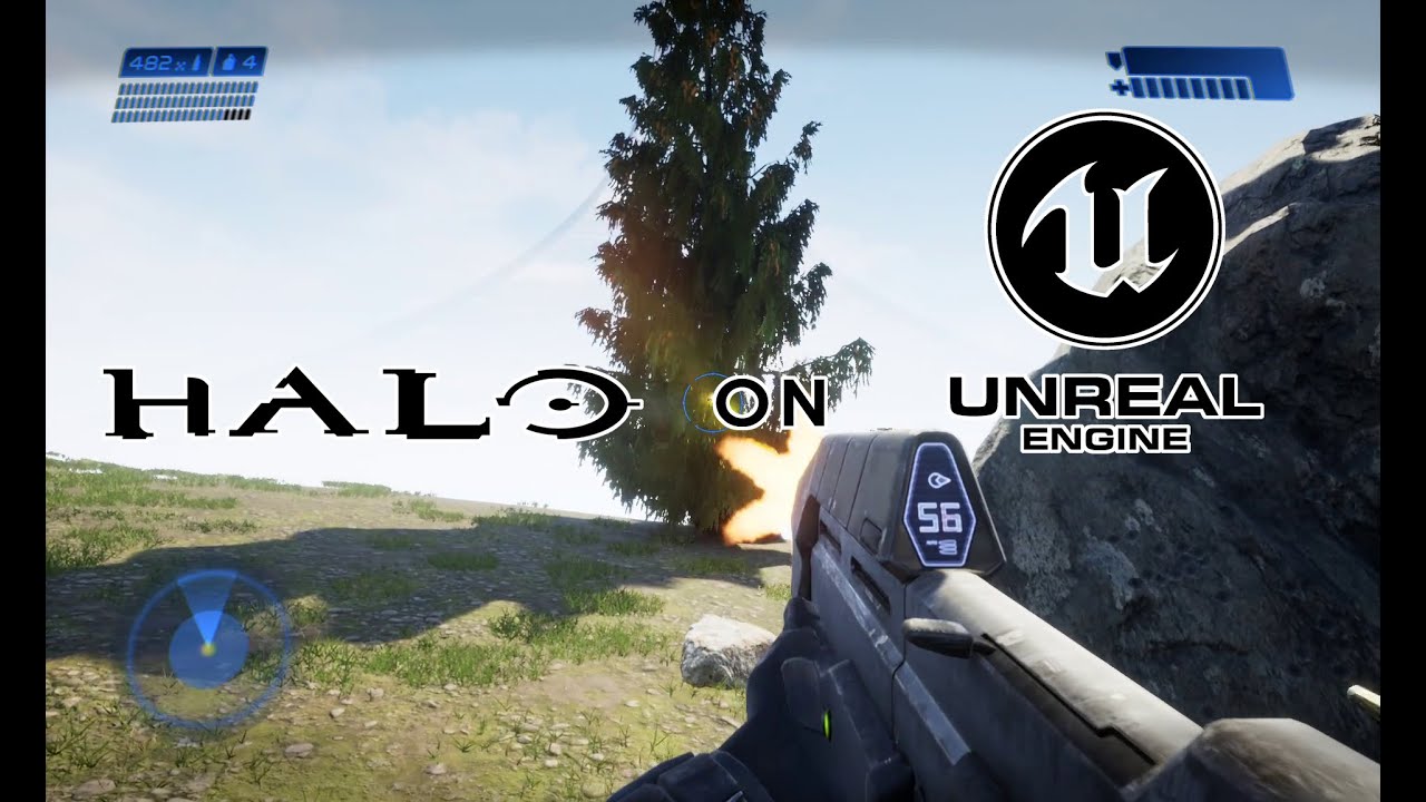 Project Blam - A Halo fan project on Unreal Engine - YouTube