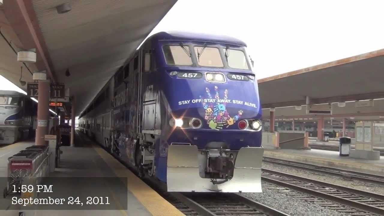 HD- Amtrak 457's First Trip in OLS: 9/24/11 - YouTube