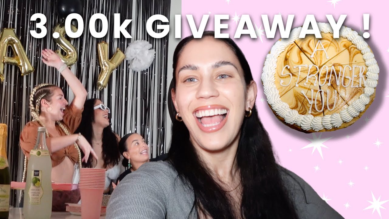 3k GIVEAWAY + Podcast Launch Party! - YouTube