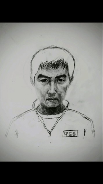 Drawing Player 456 in progress #art #drawing #player456 #seonggihun # ...