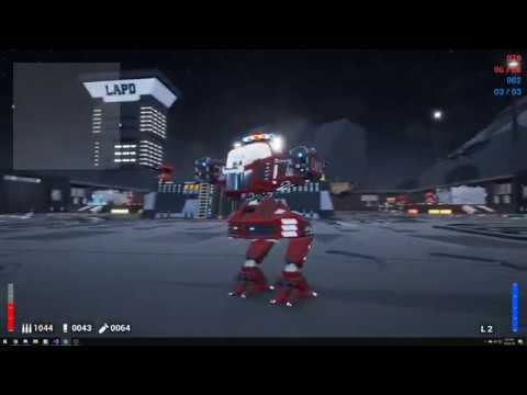 Future Cop: LAPD - Main Menu and Electric Gun Special - YouTube