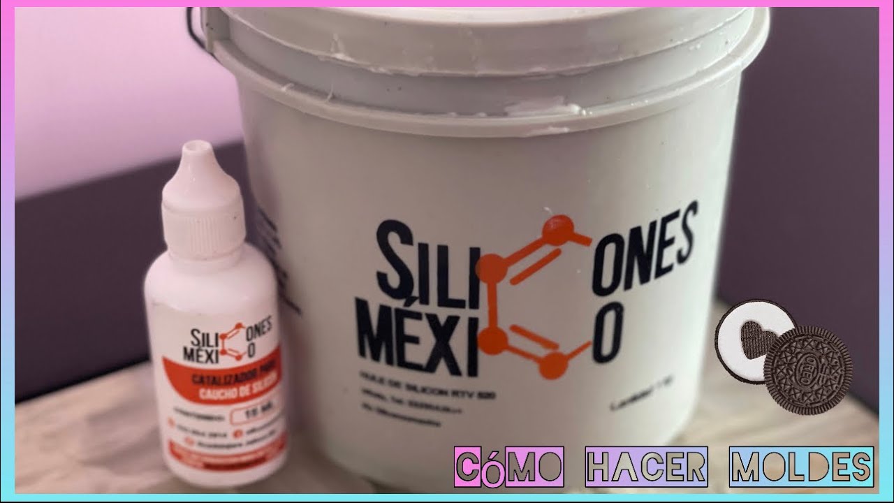 Como hacer moldes con Caucho de Silicones Mexico - YouTube
