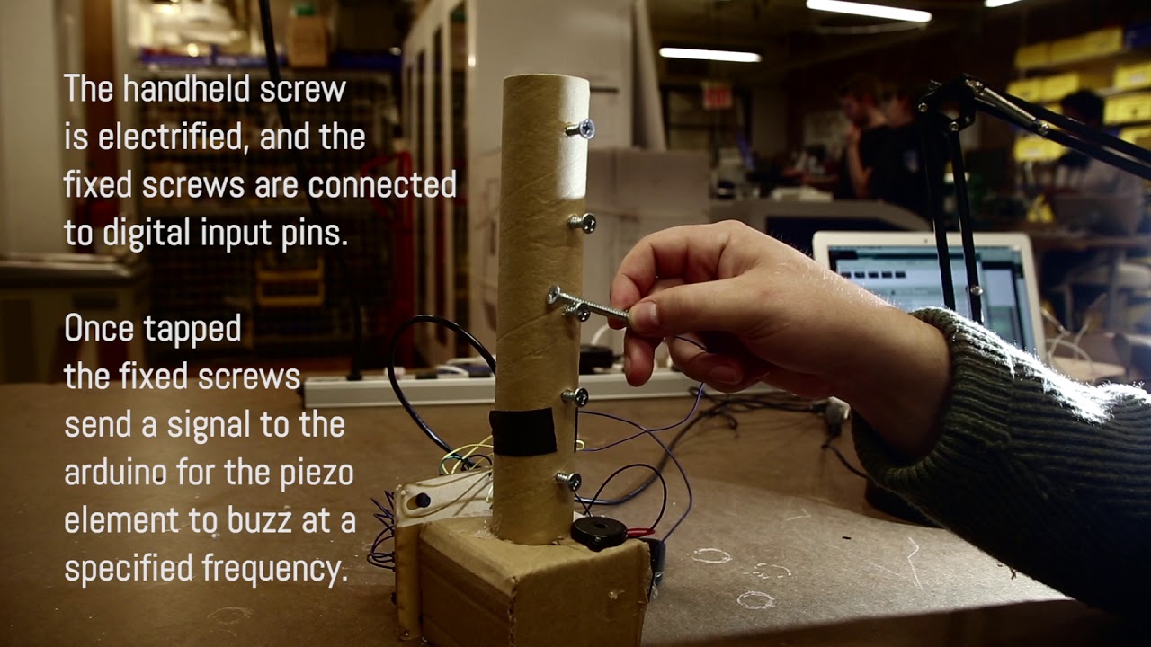 Cardboard keyboard - YouTube