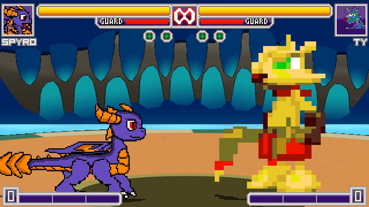 MUGEN - Spyro vs. Ty - Download - YouTube