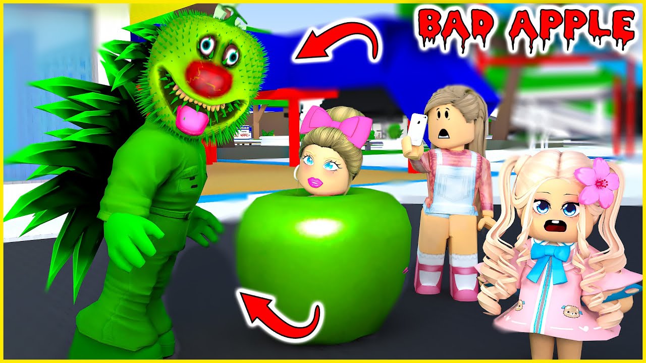 😂 BAD APPLE CANAVARI BİZİ ELMAYA DÖNÜŞTÜRDÜ 😱 | ROBLOX BROOKHAVEN RP🏡 ...