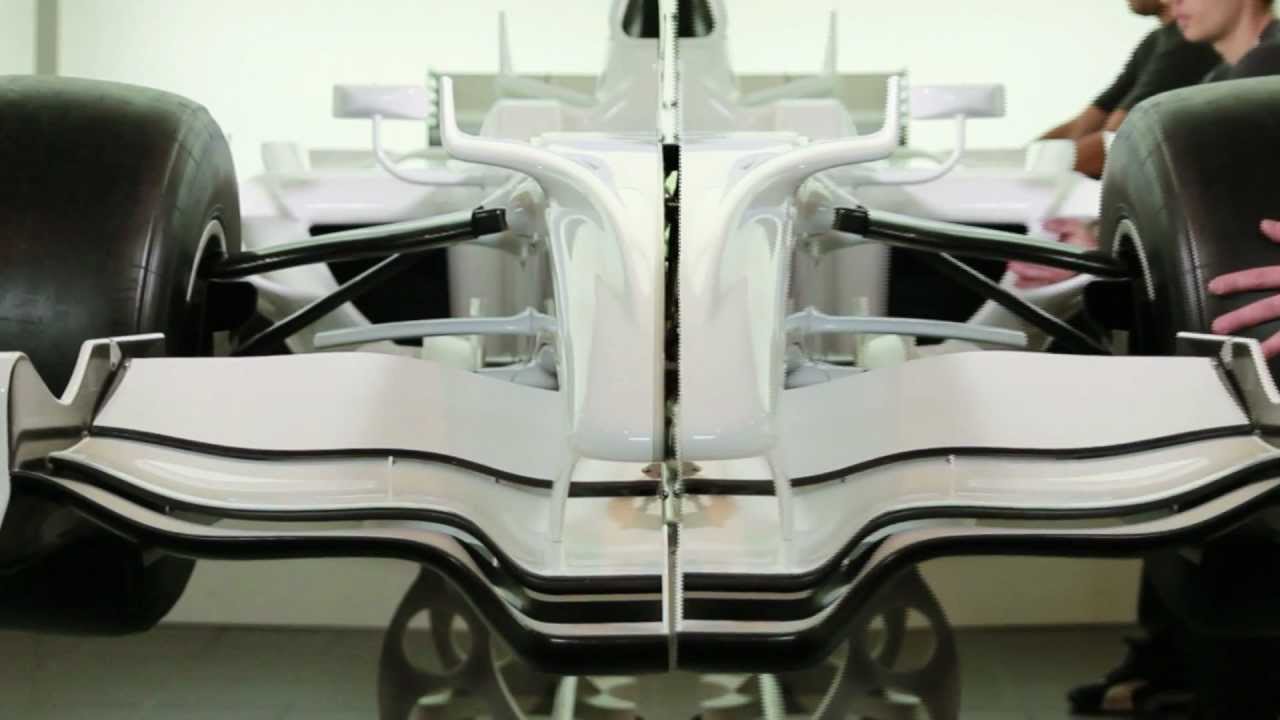 F1 RACING CAR - Cut In Half - YouTube