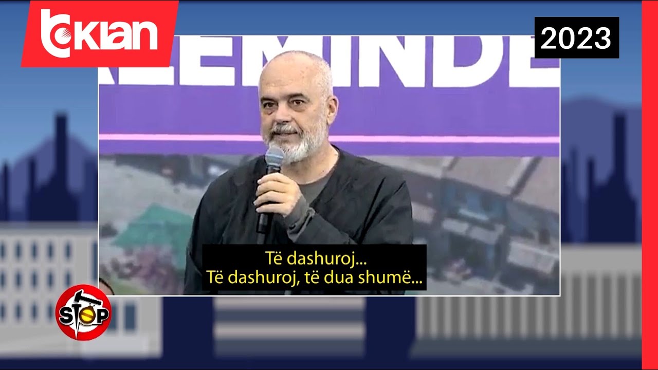 “Të dashuroj” i deklaron dashurinë publikisht, ja si reagon Rama - YouTube