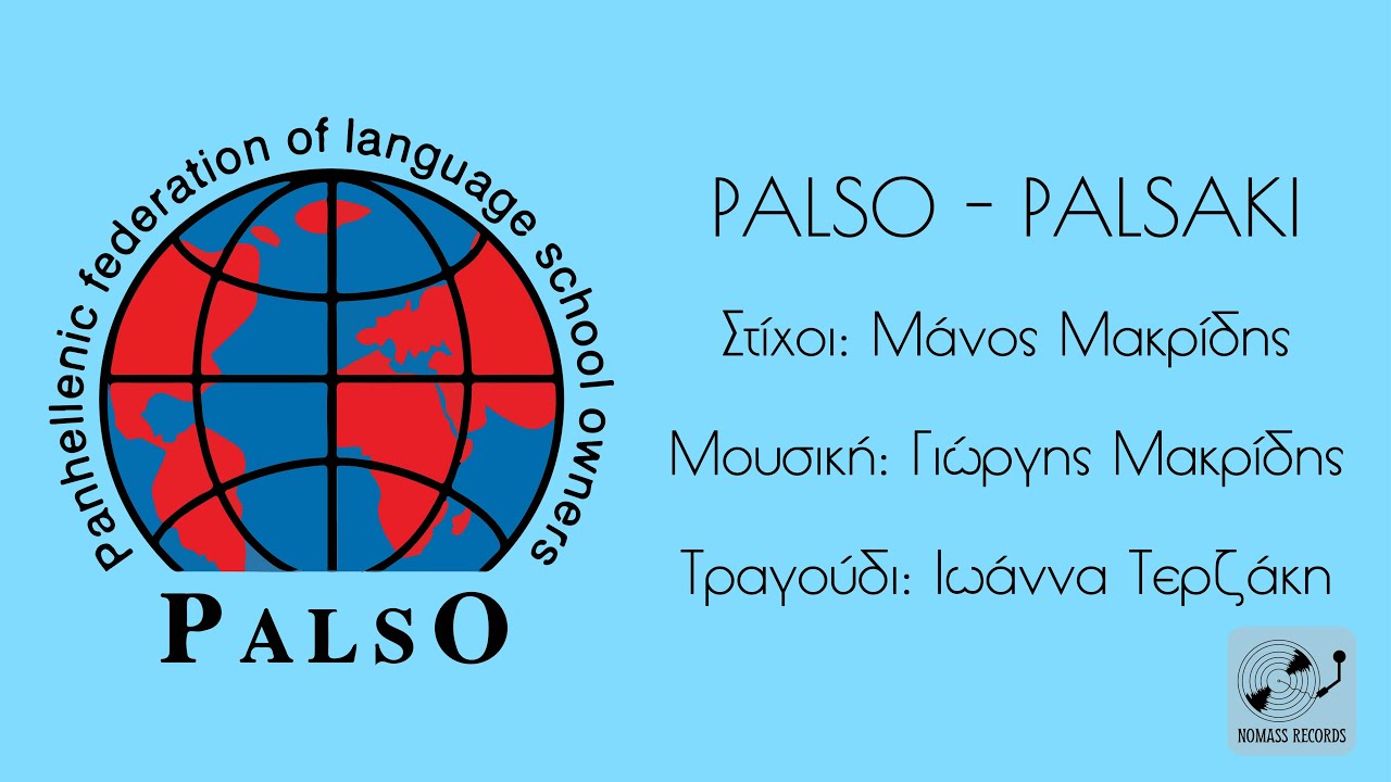 👱‍♂️😊PALSO - PALSAKI 🤩👱‍♀️ | NOMASS RECORDS - YouTube