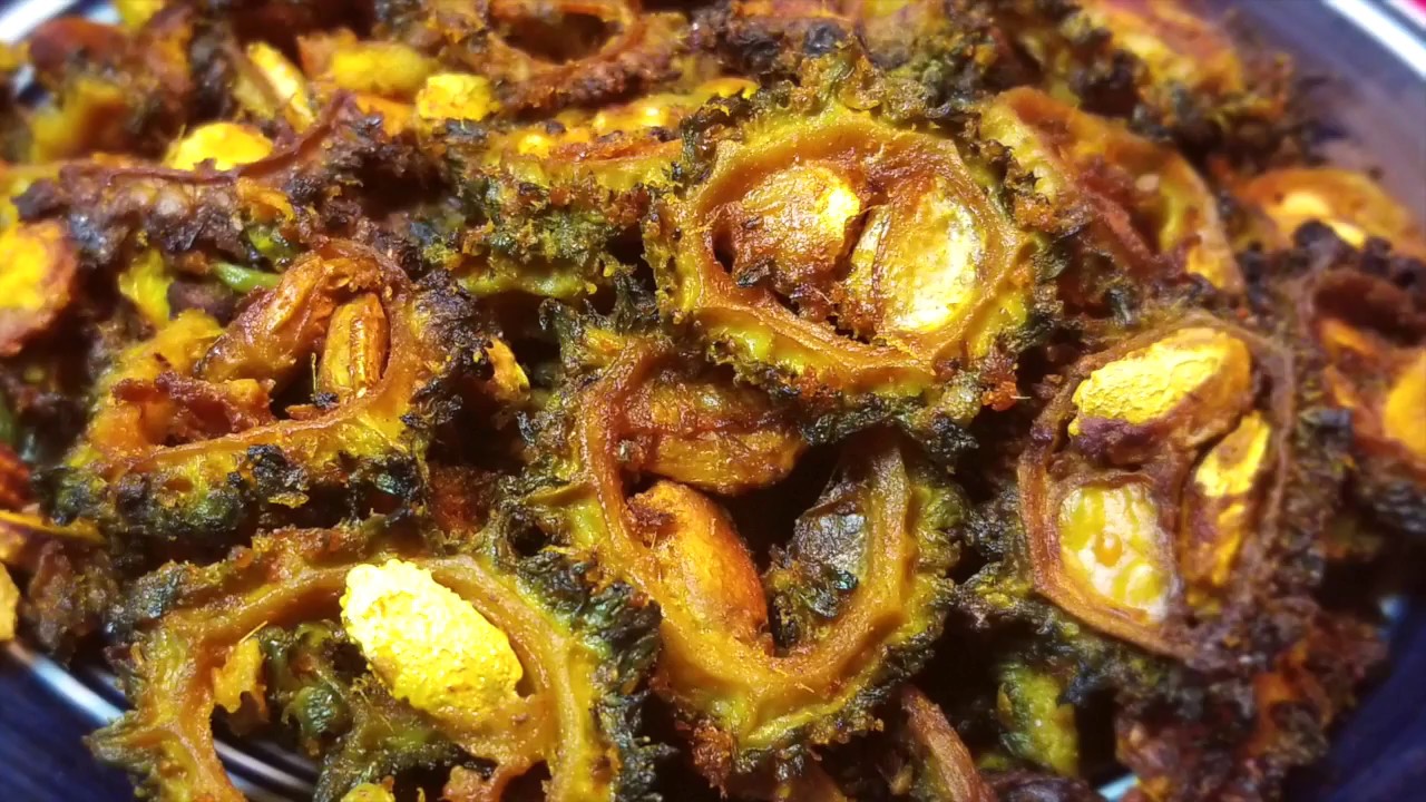 VARIETY COOKED BAKED BITTER GOURD RINGS/ BAKED KARELA RINGS - YouTube