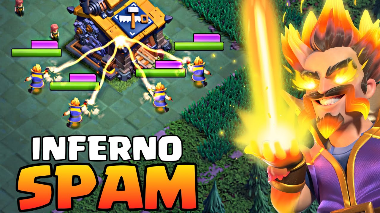 Mass Electrofire Wizards BLAZE Through BH10 | Clash of Clans Builder ...
