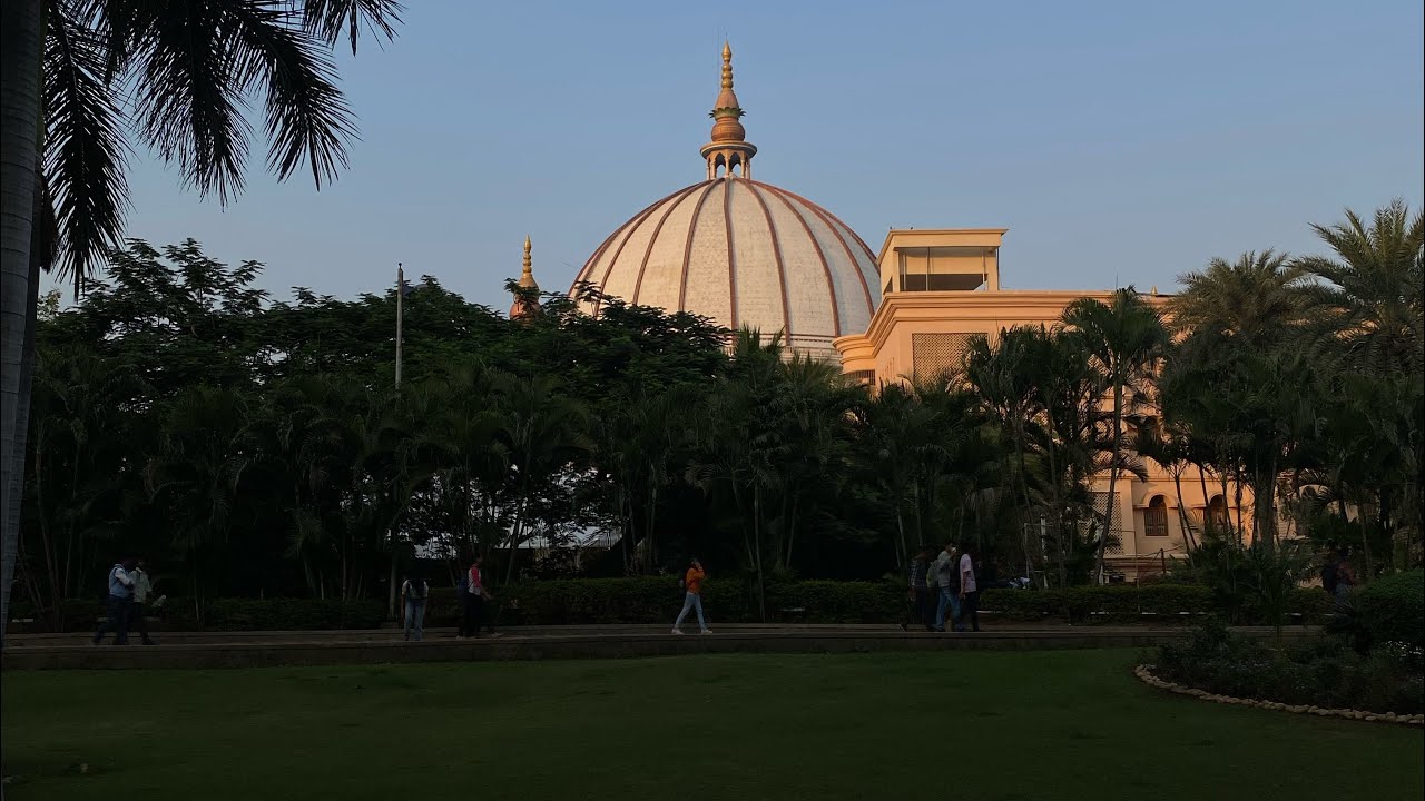 MIT ADT University campus tour at night - YouTube