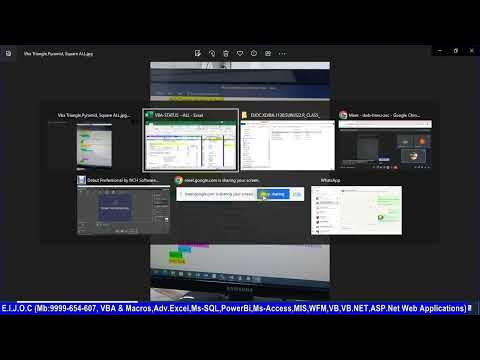 21_22.1204_EXCEL VBA & MACROS_0022_For Each, DoWhile,DoUntil, Triangles & ChaseBoard Color by ...