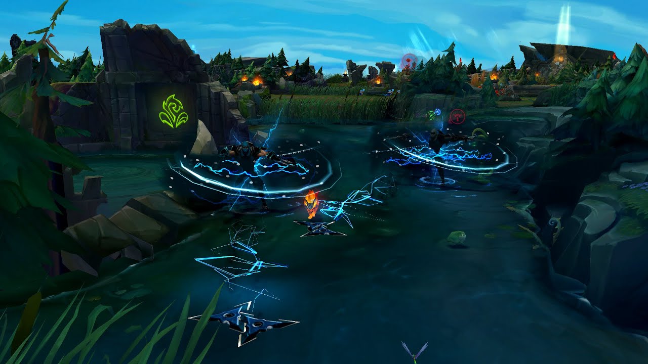 【Custom Skins】Zed Shockblade Aqua - YouTube