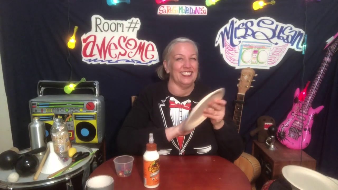 How to make a TAMBOURINE - YouTube