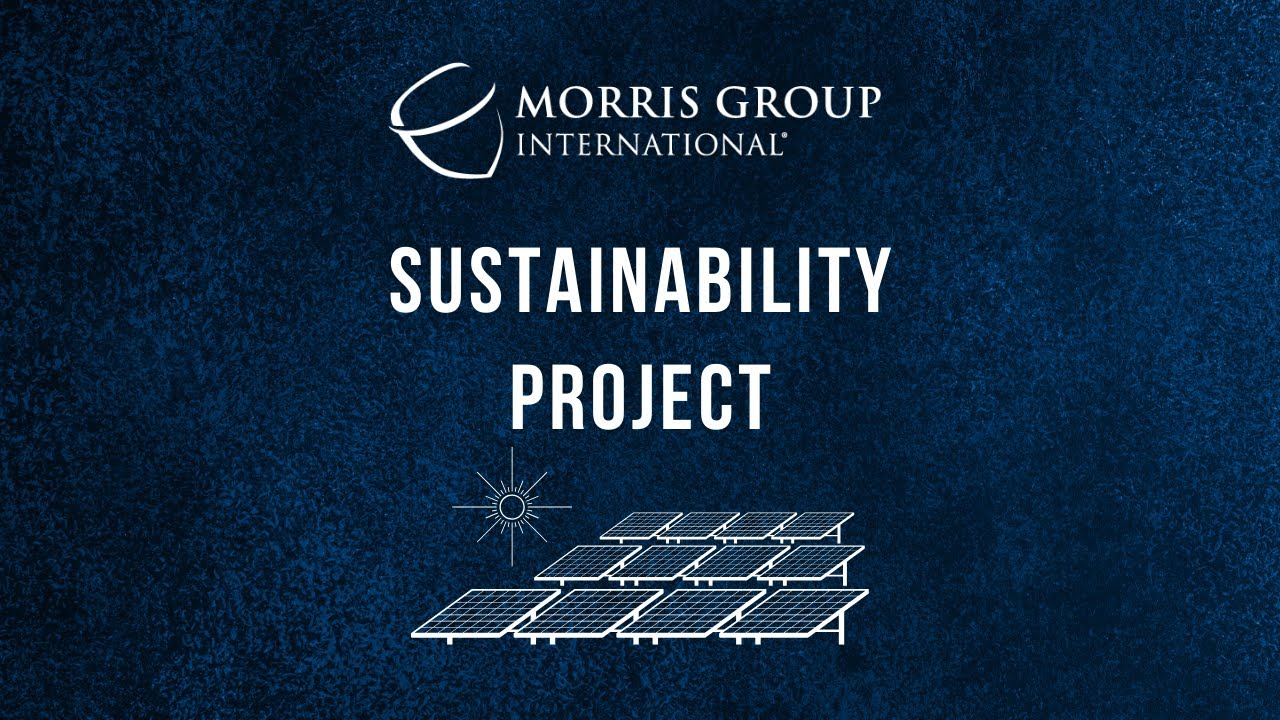 Morris Group International's Sustainability Project - YouTube