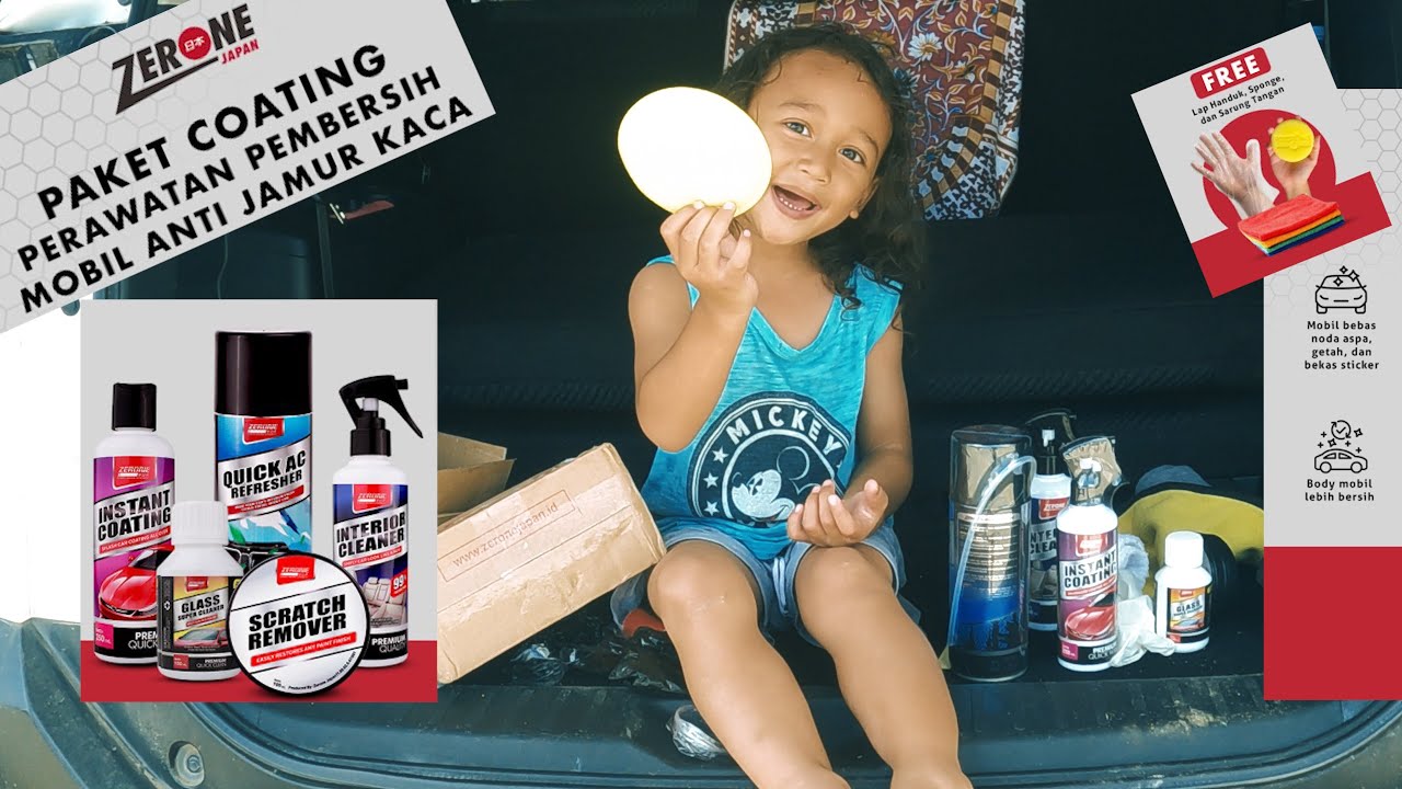 UNBOXING PAKET COATING - Zerone Japan || #QCarVlog - YouTube