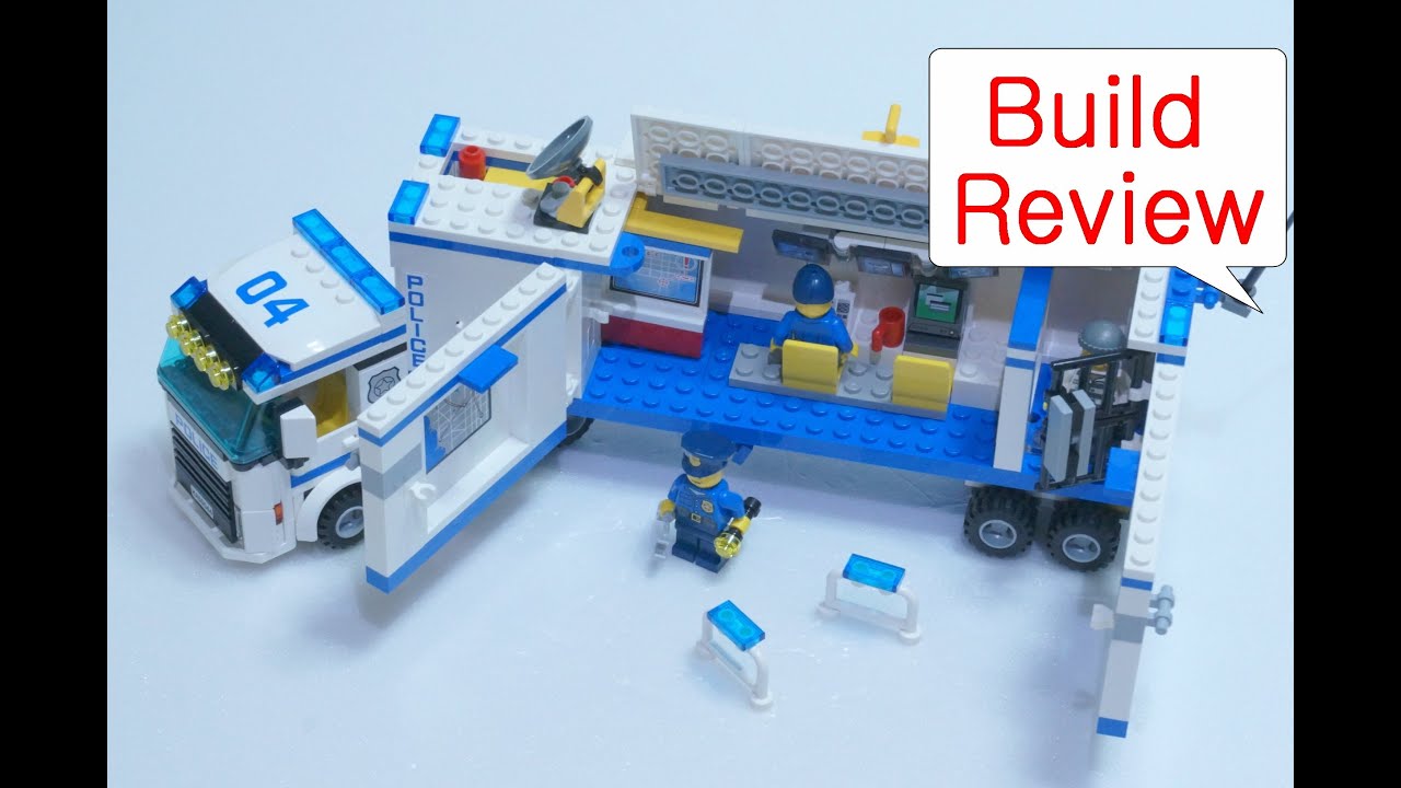 Lego Police car 60044 Poilce Mobile Unit - Build Review 레고 장난감 - YouTube