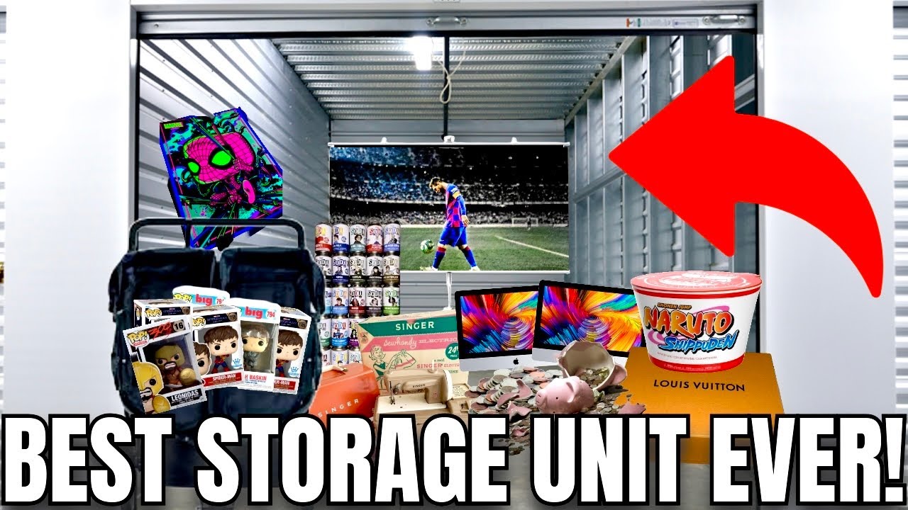 I BOUGHT ABANDONED STORAGE UNIT FILLED WITH COLLECTIBLES! - YouTube