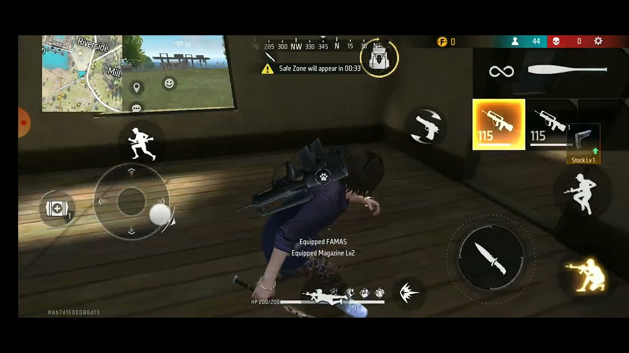 play free fire in night - YouTube